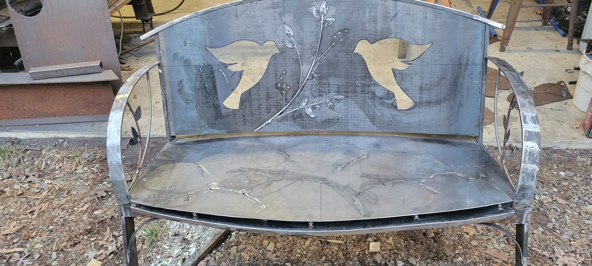 Meet This Artist: Steve Fagan, working with metal, wood, stained glass ...